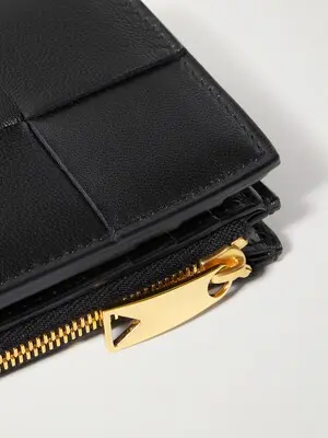 Bottega Veneta Cassette Intrecciato Leather Wallet