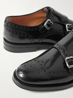 Church's Lana R Leather Brogues - Black