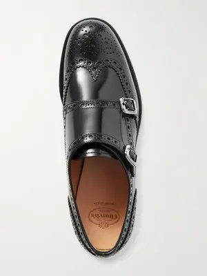 Church's Lana R Leather Brogues - Black