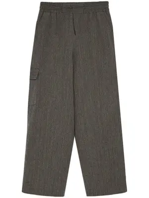 YVES SALOMON Drawstring Cargo Trousers