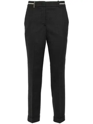 Peserico Punto Luce Trimmed Trousers