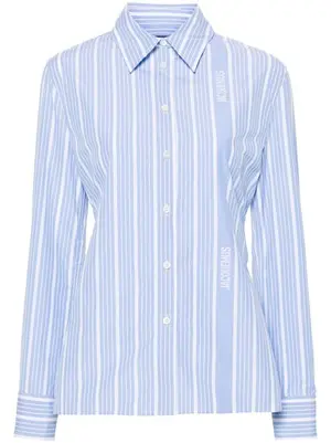 Jacquemus La Chemise De Costume Shirt - Blue