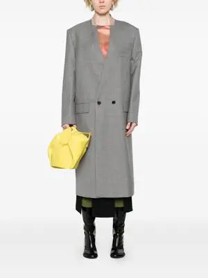 Moschino Virgin Wool Double-breasted Coat