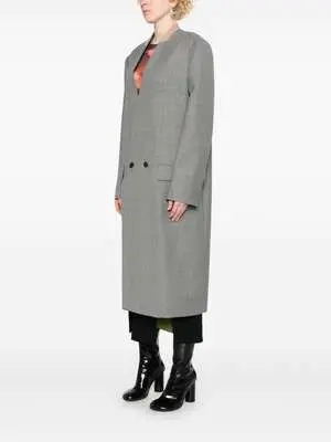 Moschino Virgin Wool Double-breasted Coat