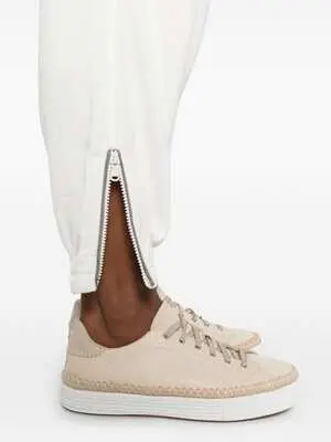 Brunello Cucinelli Monili-detail Track Pants - White