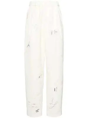 UNDERCOVERISM Sketch-style Printed Trousers