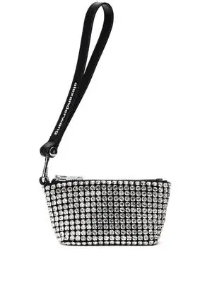 Alexander Wang Heiress Coin Purse Keychain - Silver