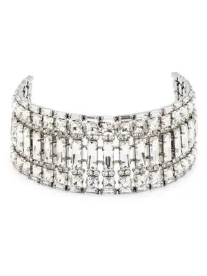 Alessandra Rich Crystal-embellished Choker