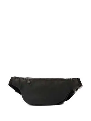 BOSS Faux Leather Belt Bag With Embossed Logo