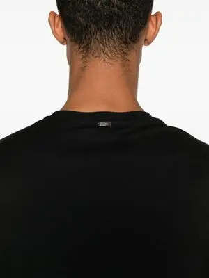 Herno Logo-plaque T-shirt - Black