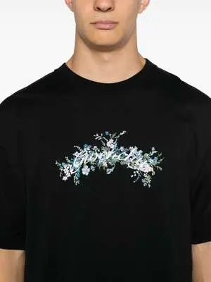Givenchy T-shirt In Cotton Flowers
