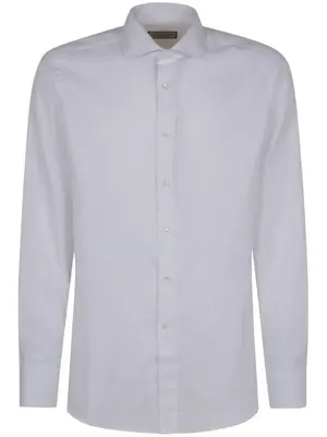Canali Cotton Shirt - White