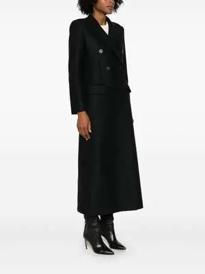 Harris Wharf London Wool Double-breasted Coat