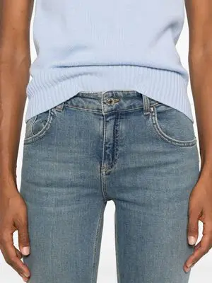 Blumarine Bootcut Jeans - Blue