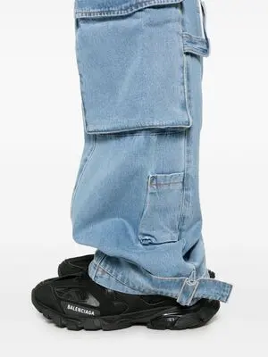 Gcds Ultracargo Jeans - Blue