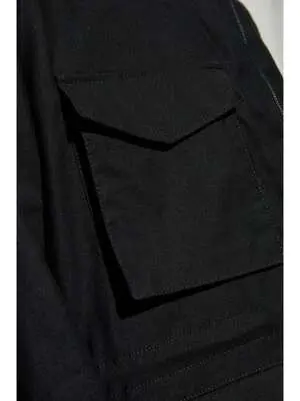 Yohji Yamamoto Zip-up Hooded Jacket
