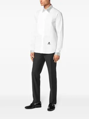 Philipp Plein Black Tie Shirt