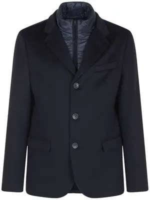 Herno Double-breasted Jacket - Blue