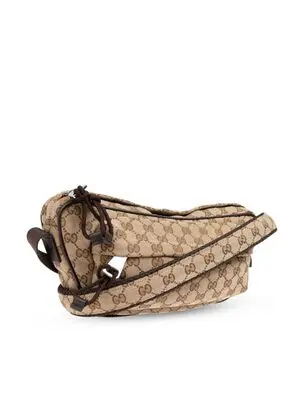 Gucci Small Gg Crossbody Bag - Neutrals