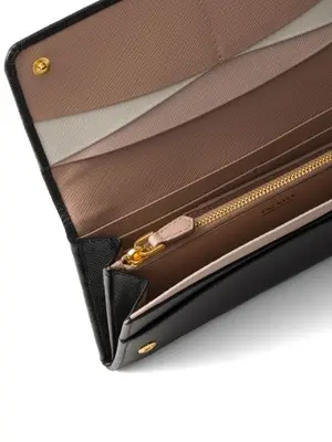 Prada Large Saffiano Leather Wallet