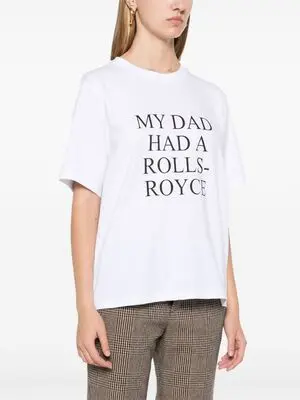 Victoria Beckham Text-print T-shirt
