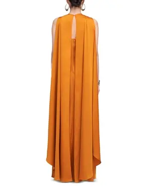 Halston Reta Cape Gown