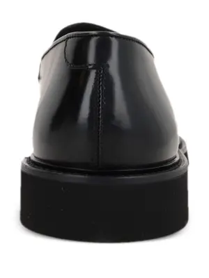 DOUCAL'S Leather Loafers - Black