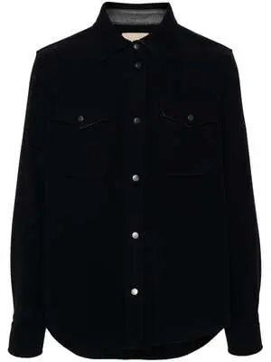 Woolrich Wool Shirt Jacket - Blue