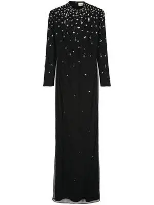 The New Arrivals Ilkyaz Ozel Long Sleeve Evening Dresses