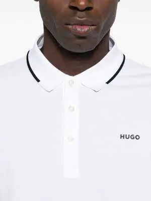 Hugo Logo-appliqué Polo Shirt