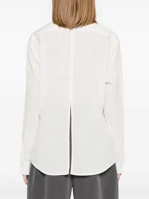 Pinko Striped Poplin Shirt - White