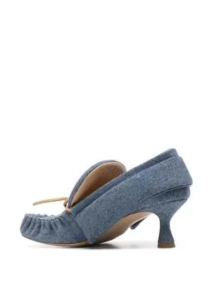 JW Anderson 80mm Moc-stitching Pumps