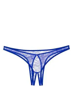 MAISON CLOSE Flashback Néon Open Briefs - Blue