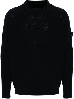 Stone Island Compass Badge Knit Sweater