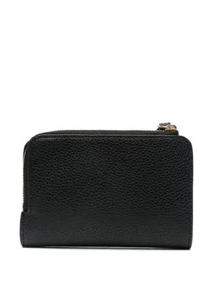 Emporio Armani Logo-debossed Wallet - Black
