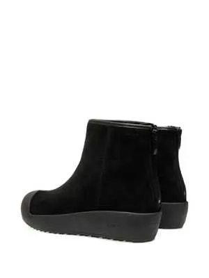 Bally Curling Ankle Boots - Black