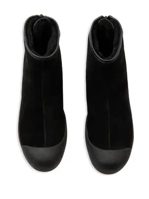 Bally Curling Ankle Boots - Black