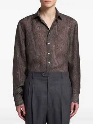 Etro Silk Paisley Shirt