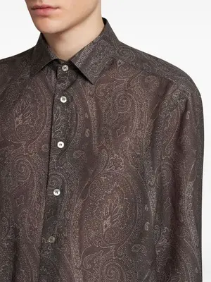 Etro Silk Paisley Shirt