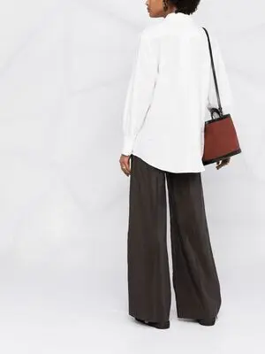Chloé Broderie Anglaise Linen Shirt