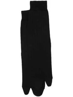 MAISON MARGIELA Tabi Split-toe Socks - Black