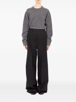 MAISON MARGIELA High-waisted Wide-leg Trousers