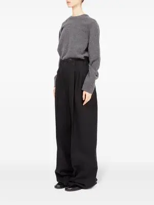 MAISON MARGIELA High-waisted Wide-leg Trousers