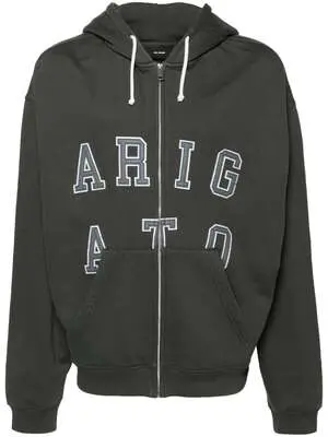 Axel Arigato Legend Zip-up Hoodie - Grey