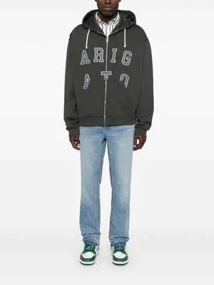 Axel Arigato Legend Zip-up Hoodie - Grey