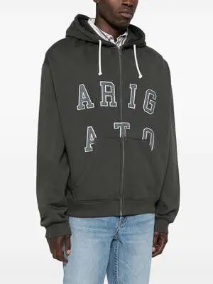 Axel Arigato Legend Zip-up Hoodie - Grey