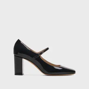 Theory Leather Mary Jane Pumps
