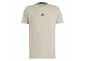 Adidas Designed For Training Workout Tee Shirt - Silver Pebble