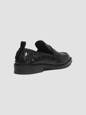 3.1 Phillip Lim Alexa Embossed Leather Loafers