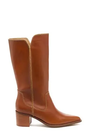 KELSI DAGGER BROOKLYN Marshall Pointed Toe Boots - Caramel